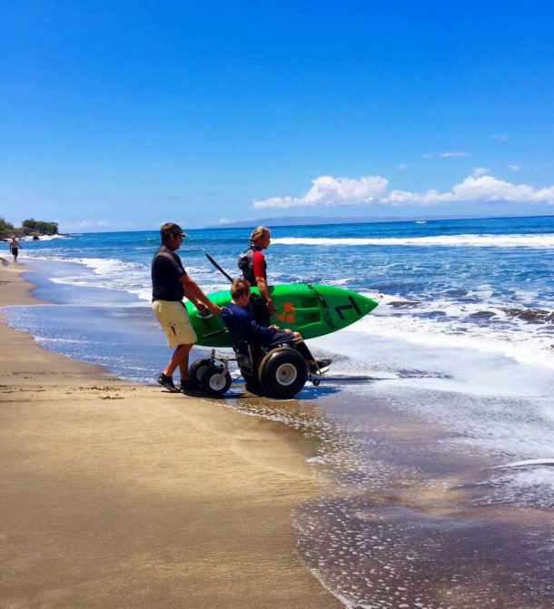 High Fives Foundation - High Five The Wave Adaptive Surf Trip in Maui.